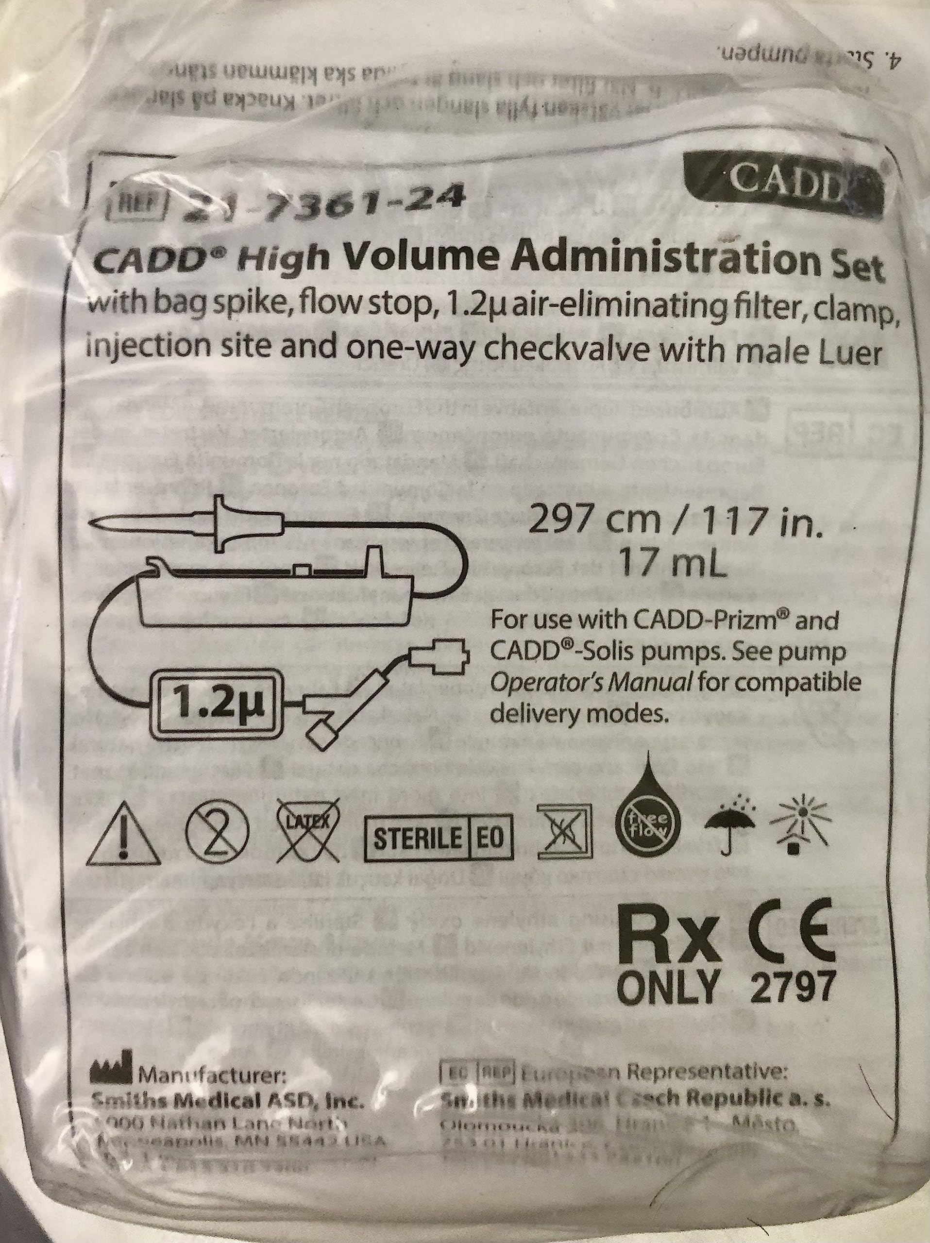 CADD High Volume Administration Set 21-7361-24