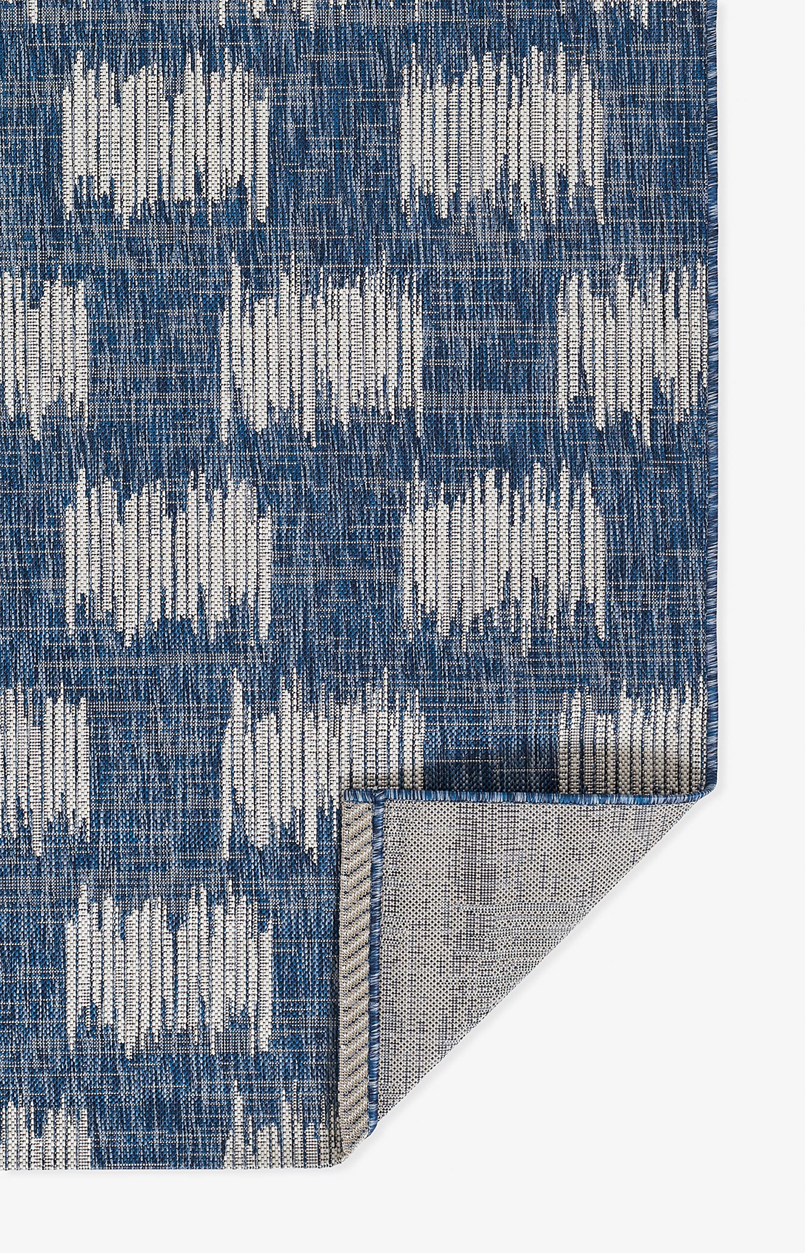 Novogratz by Momeni Villa Turin Blue Indoor/Outdoor Area Rug 2' X 10' Runner