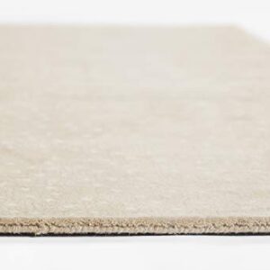 Erin Gates by Momeni Woodland Antelope Beige Hand Tufted Wool Area Rug 8'9" X 11'9"