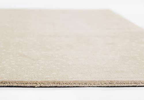 Erin Gates by Momeni Woodland Antelope Beige Hand Tufted Wool Area Rug 8'9" X 11'9"