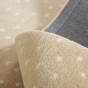 Erin Gates by Momeni Woodland Antelope Beige Hand Tufted Wool Area Rug 8'9" X 11'9"