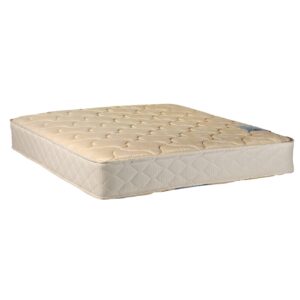 dream solutions usa ds usa chiro premier orthopedic gentle firm mattress only with mattress cover protector (beige) - two-sided fully assembled, long lasting comfort (full xl 54"x80"x9")