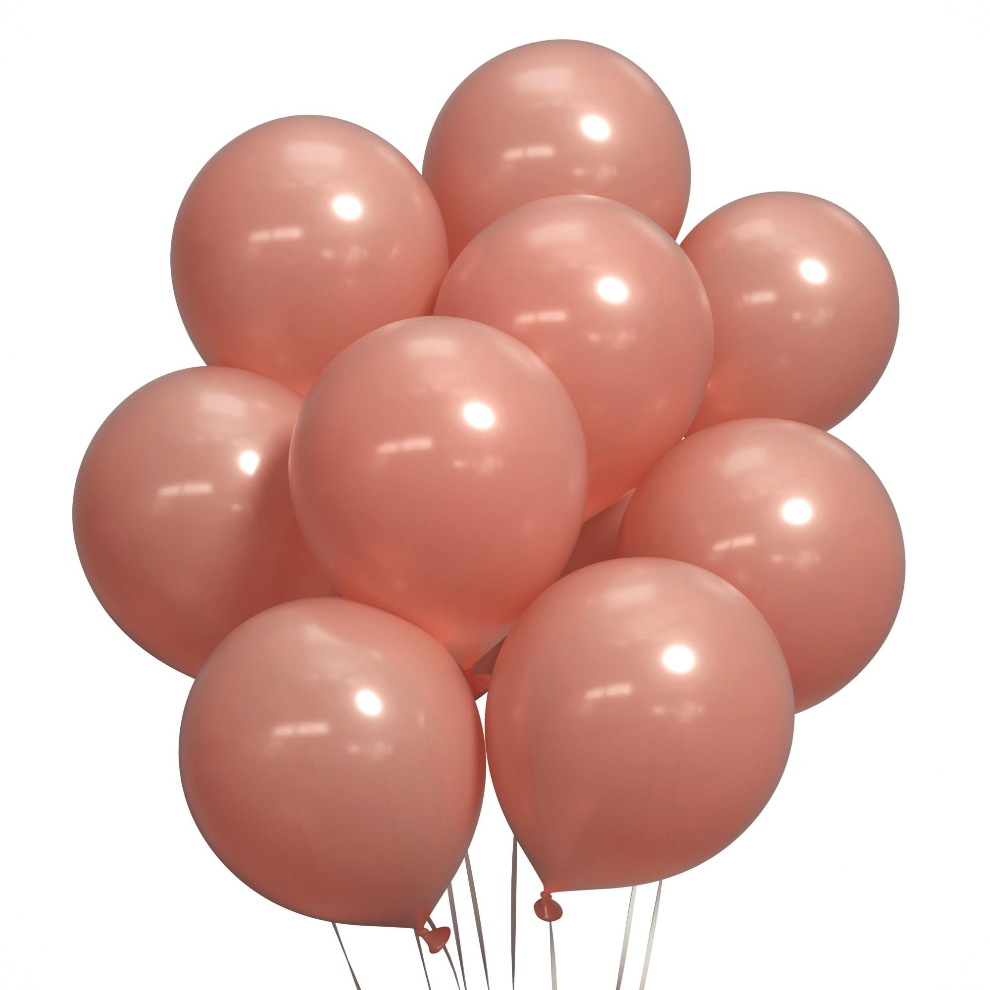 Dusty Pink Balloons 12 Inch 50 Pack Rose Pink Balloon for Sweet 16 Birthday Engagement Wedding Bridal Baby Shower Graduation Birthday Party Decorations