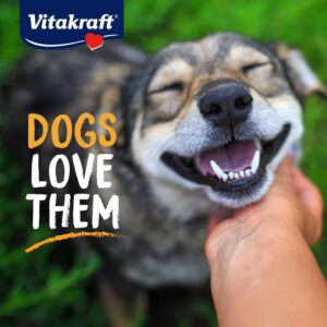 Vitakraft Meaty Morsels Mini Treats for Dogs - Chicken with Sweet Potatoes - Super Soft Dog Treats for Training - Two Layers of Gently Oven-Baked Meaty Goodness - Multi Pack of 4