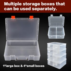 ALCYON 1600+ Baseball Card Storage Box, Sports Cards Holder Organizer Hard Plastic Display Case Compatible with Baseball/Football/for MTG/for PM for Collector (Bag Only)