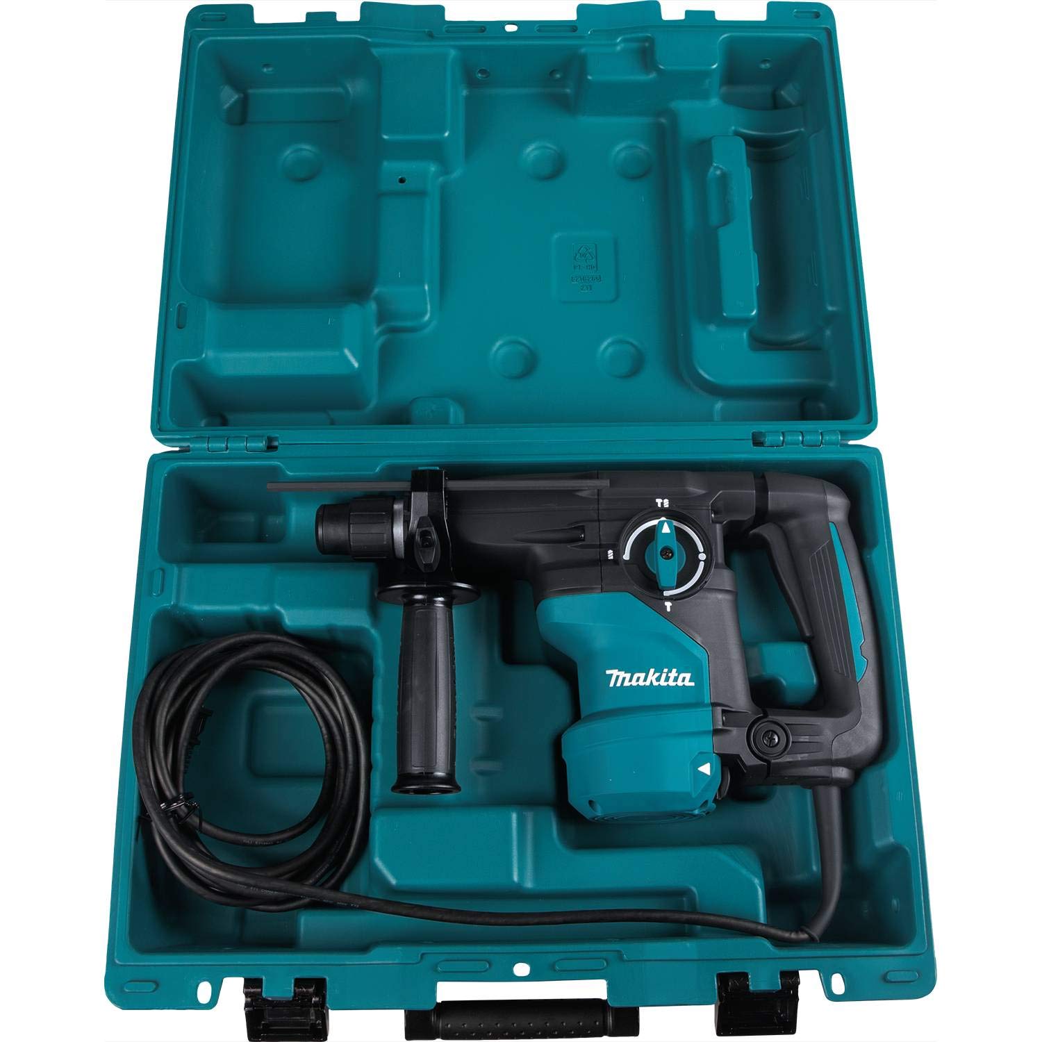 Makita HR3001CK 1-3/16'' Rotary Hammer, accepts SDS-PLUS bits (L-Shape)