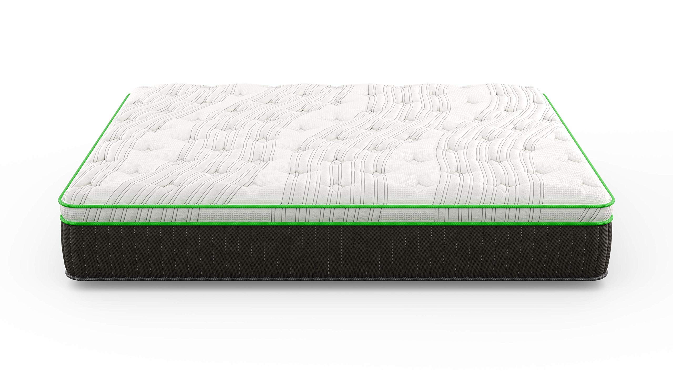 Kiwi Firm Twin Natural Mattress/ 12.5” Memory Foam Feel/Organic/Bed-in-a-Box/Made in USA