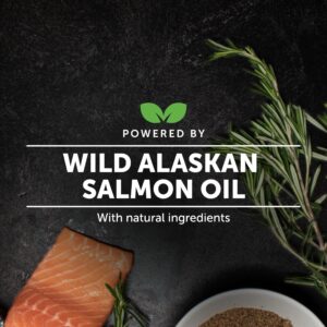 Pet Honesty Wild Alaskan Salmon Oil, Omega-3 Fish Oil for Dogs and Cats, Fatty Acids, Salmon Oil for Dogs, Skin and Coat Health, Pure Dog Food Topper, Supports Joints, Brain & Heart Health - 16 oz