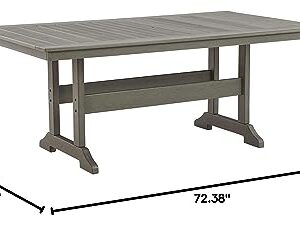 Signature Design by Ashley P802-625 Visola Dining Table, Gray