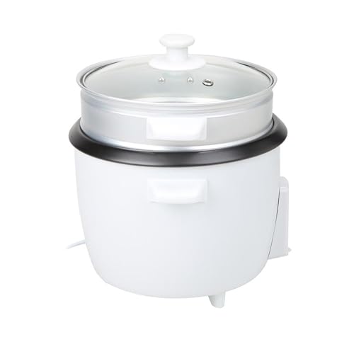 Tayama Rice Cooker with Steam Tray 8 Cups, White (RC-8R)