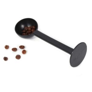 2pcs 10g 2-in-1 Plastic Coffee Measuring Spoon Coffee Scoop for Ground Coffee Tea Salt Dessert Sugar with Pressed Bottom Cooking Spoon Tool Accessories