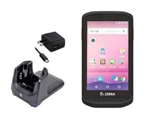 zebra tc20 scanner with cradle included, android 8.1, wifi, 2d/1d barcode reader (renewed)