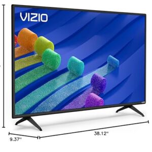 VIZIO 43-inch D-Series Full HD 1080p Smart TV with Apple AirPlay and Chromecast Built-in, Alexa Compatibility, D43f-J04, 2022 Model