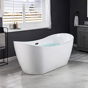 woodbridge bta1517-mb-drain-&o bathtub, matte black