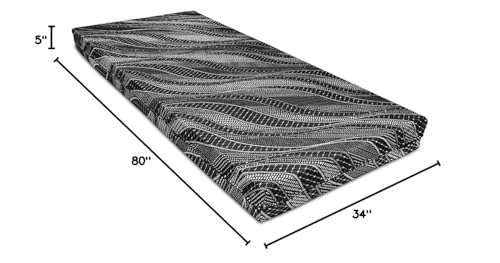 The Layover Dual Sided Economical Medium-Firm Truck Mattress, 80" x 34" x 5"