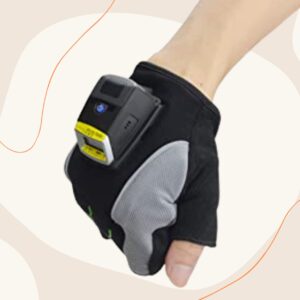 posunitech finger triger glove mg01 for 1d / 2d imager wireless barcode scanner dustproof laser barcode reader