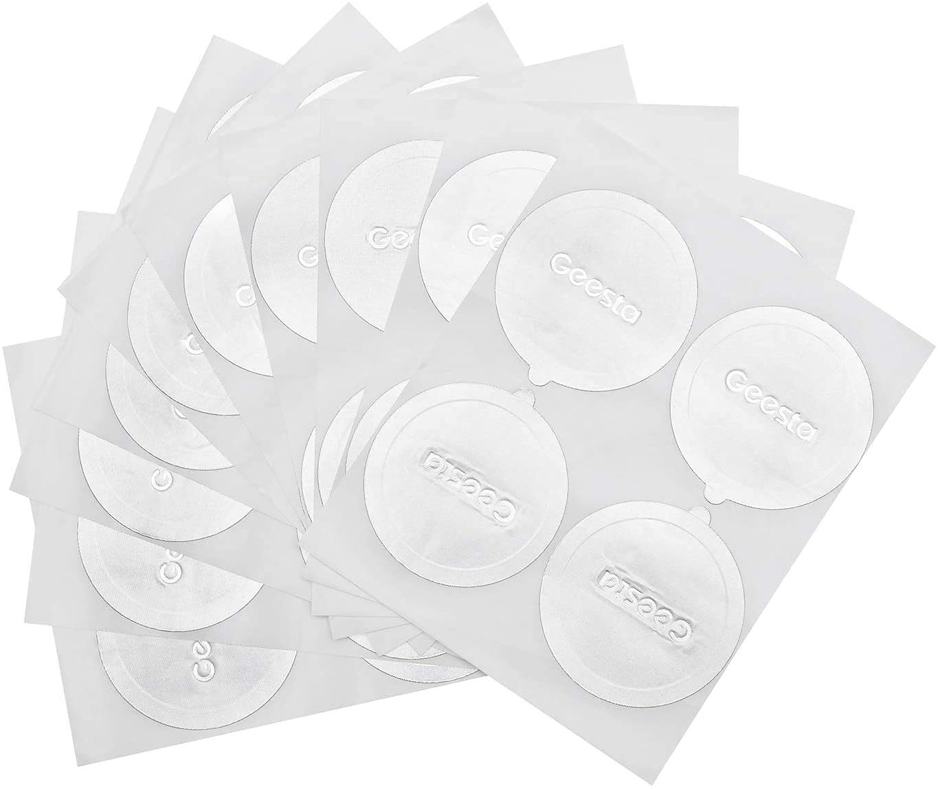 Geesta Reusable Aluminum Foil Seals Lid Compatible with Nespresso Vertuoline Capsule-240 Pcs