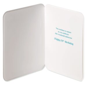 Papyrus 70th Birthday Card (Wonderful Milestone)