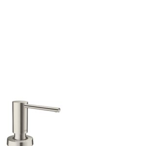 Talis Loop Steel Optic 2-Spray Semi-Pro Kitchen Faucet + Soap Dispenser + Base Plate