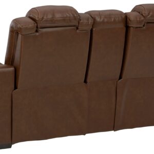 Signature Design by Ashley Backtrack Love Seats, Brown