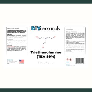 DIYChemicals | Triethanolamine 99% | 1 Pint (16 fl oz)