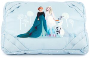 jay franco disney princess social small tablet pillow - soft holder rest support pillow features cinderella, belle, jasmine, rapunzel, & tiana (official disney product)