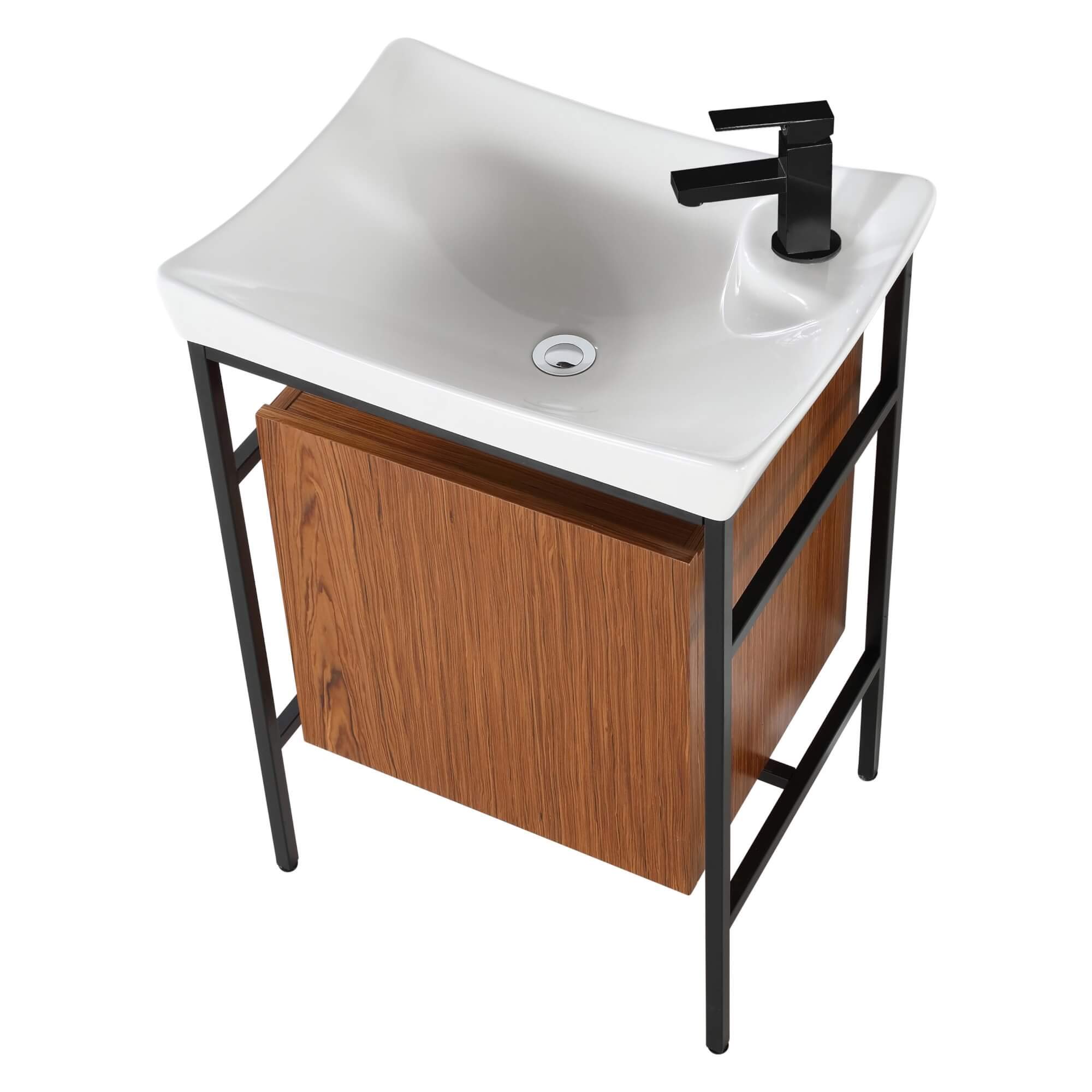 Fine Fixtures Rubik 24" Single Bathroom Vanity Set