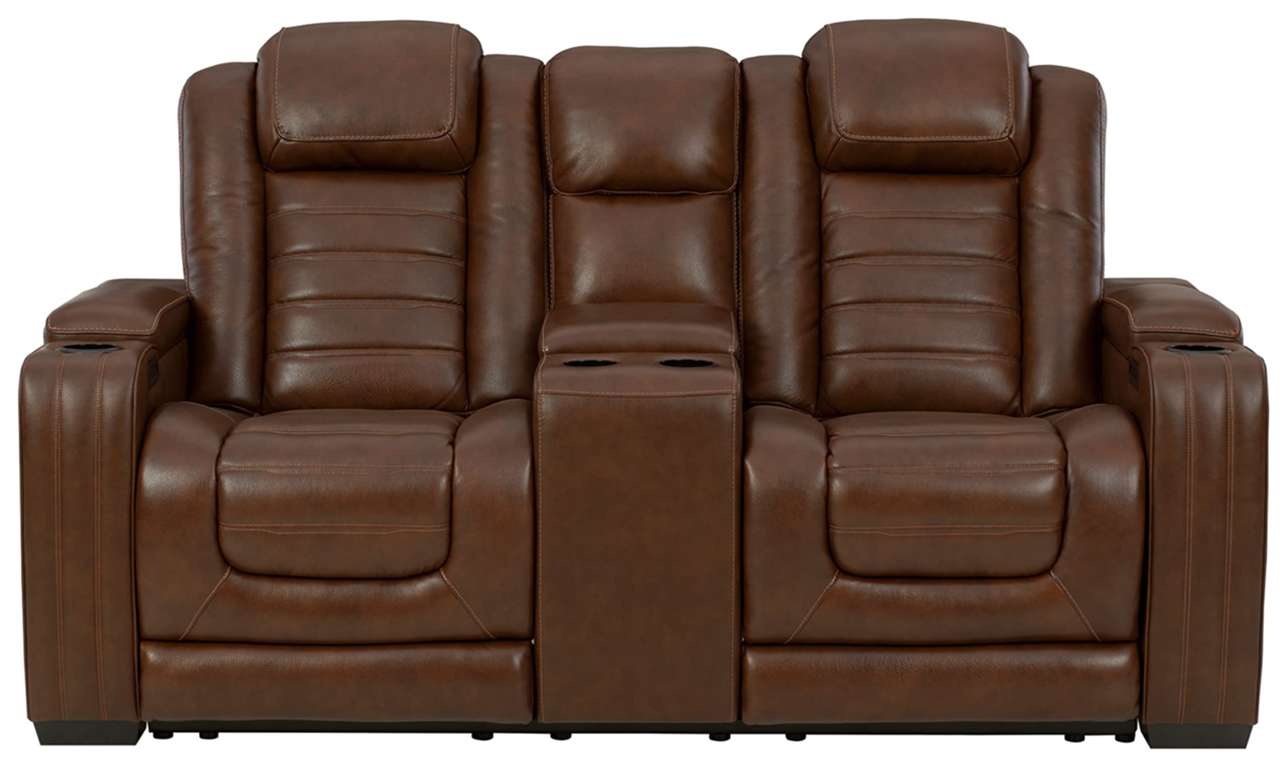 Signature Design by Ashley Backtrack Love Seats, Brown