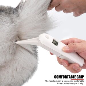 Professional Pet Veterinary Thermometer, LCD Display Fast Digital Veterinary Thermometer, Pet Electronic Thermometer for Livestock Pigs Cattle Sheep Dogs Horse