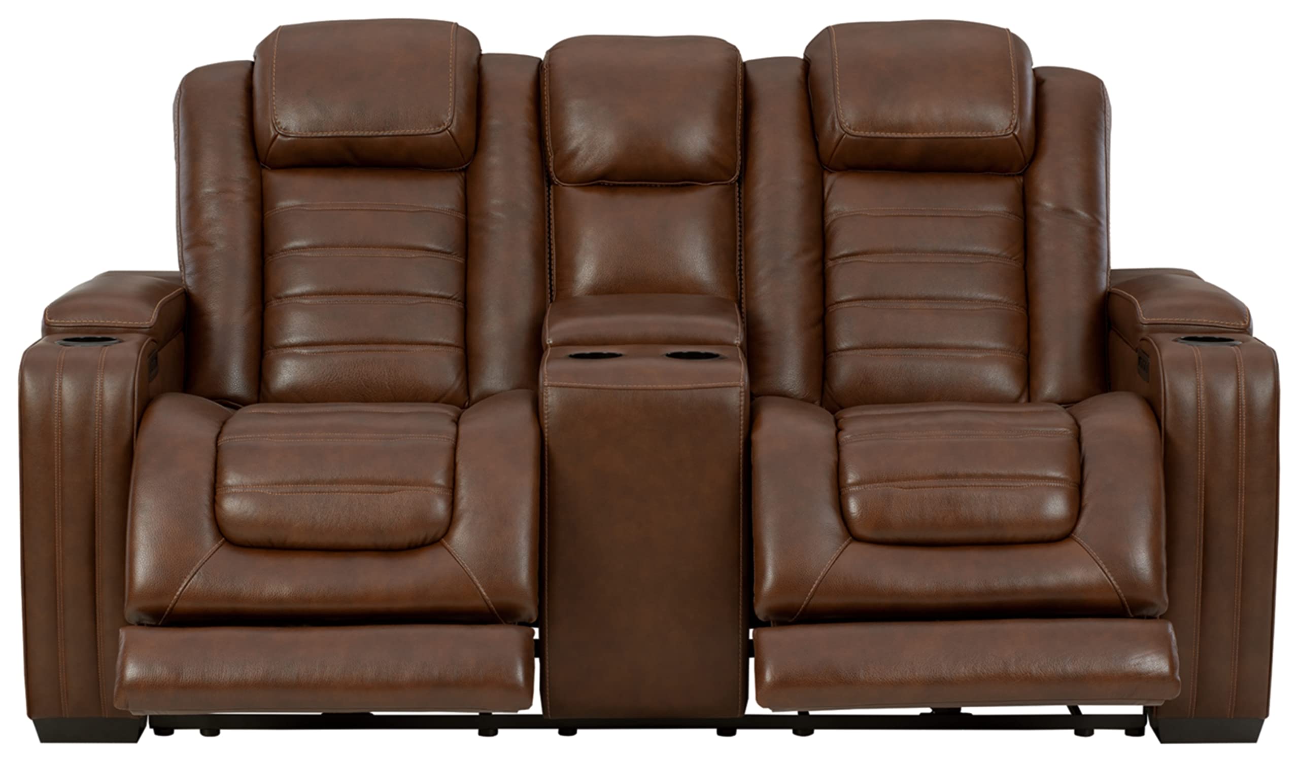 Signature Design by Ashley Backtrack Love Seats, Brown