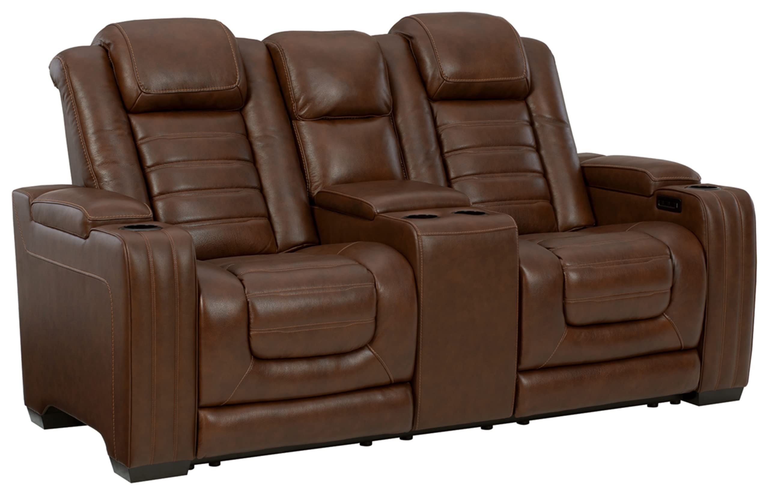 Signature Design by Ashley Backtrack Love Seats, Brown