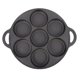 cabilock 6 cup egg frying pan non stick egg burger steak pan breakfast skillet cooker multipurpose pancake pan omelet cooker griddle