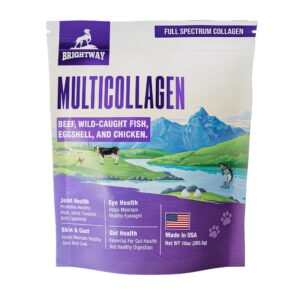 multi-collagen peptide liquid collagen for dogs, dog collagen, eggshell powder membrane for dogs -arthritis support- skin & coat health, allergies,dog mobility hip & joint pain joint supplement relief