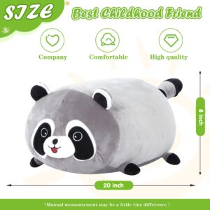 CozyWorld 20'' Raccoon Plush Racoon Stuffed Animals Jumbo Plushie Original Giant Squishy Pillow Holiday for Boys and Girls