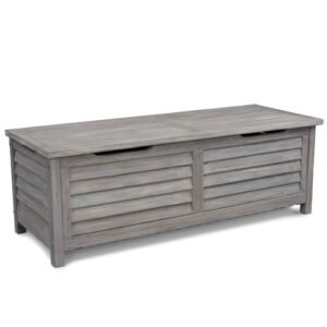 homestyles 5664-25 maho deck box, grey