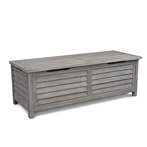 Homestyles 5664-25 Maho Deck Box, Grey