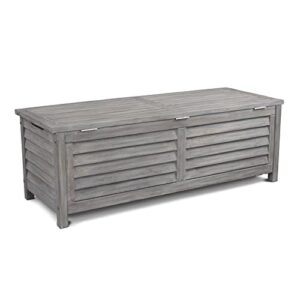 Homestyles 5664-25 Maho Deck Box, Grey