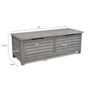 Homestyles 5664-25 Maho Deck Box, Grey