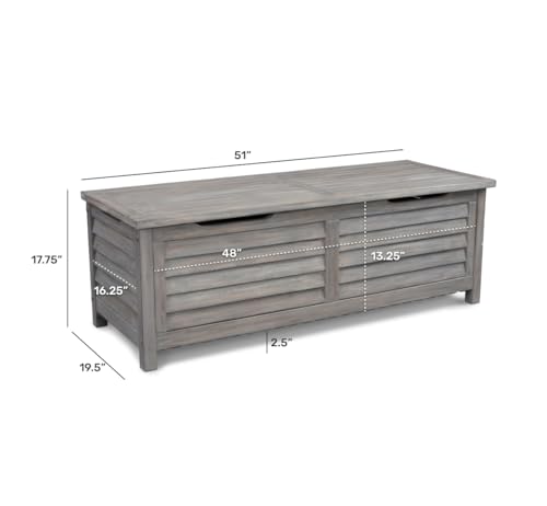 Homestyles 5664-25 Maho Deck Box, Grey