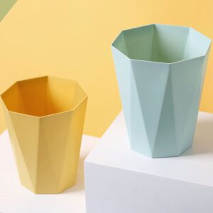 Sleek & Stylish Polygon Wastebasket, Garbag