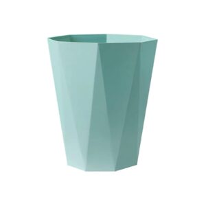 sleek & stylish polygon wastebasket, garbag