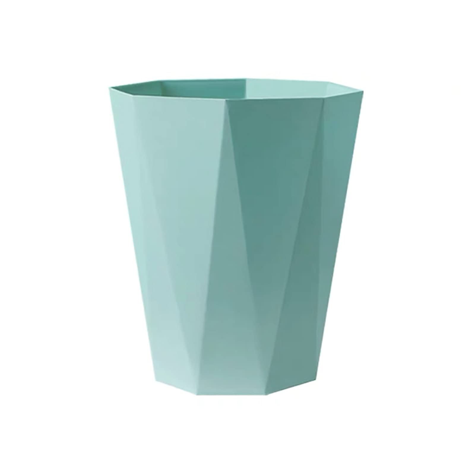 Sleek & Stylish Polygon Wastebasket, Garbag