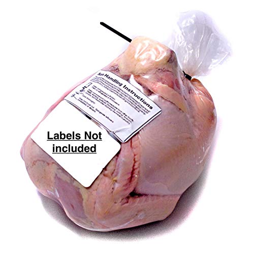 Stromberg's Heat Shrink Bags Small Turkey Bags-100 Clear Freezer Safe, 100