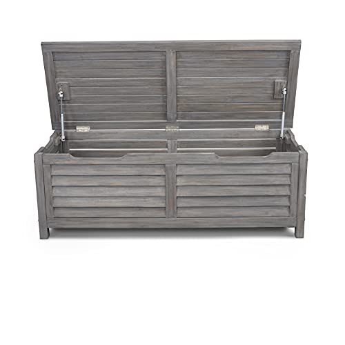 Homestyles 5664-25 Maho Deck Box, Grey