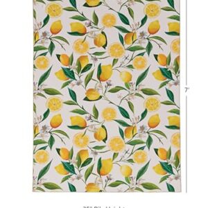 Linon The Anywhere Washable Rug Wesley Ivory/Yellow 5' X 7' Area Rug