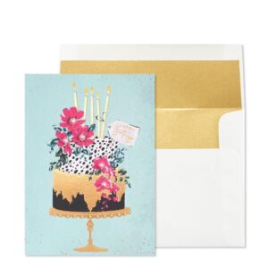 niquea.d, elegant cake birthday card