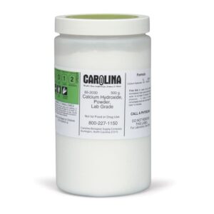 calcium hydroxide, powder, laboratory grade, 500 g