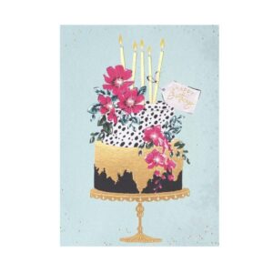 NIQUEA.D, Elegant Cake Birthday Card