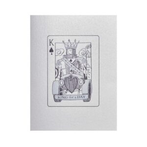 NIQUEA.D, King for a Day Birthday Card