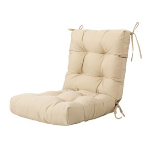 artplan all weather chair outdoor cushions seat back chair cushions wicker tufted pillow for patio outdoor furniture